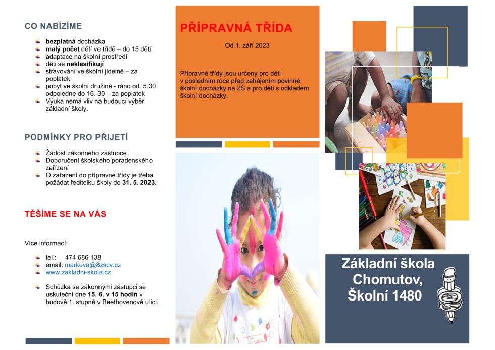 Přípravná třída | Základní škola Chomutov